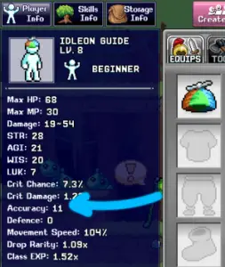 Accuracy Explained & How to Increase it » Idleon