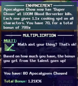 Complete Cooking Guide (Meals, Efficiency, Optimal Strategy) » Idleon
