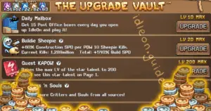 The Upgrade Vault - All Upgrades Showcased » Idleon