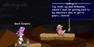 Wellington's Item Dropping Puzzle Quest (Easy solution!) » Idleon